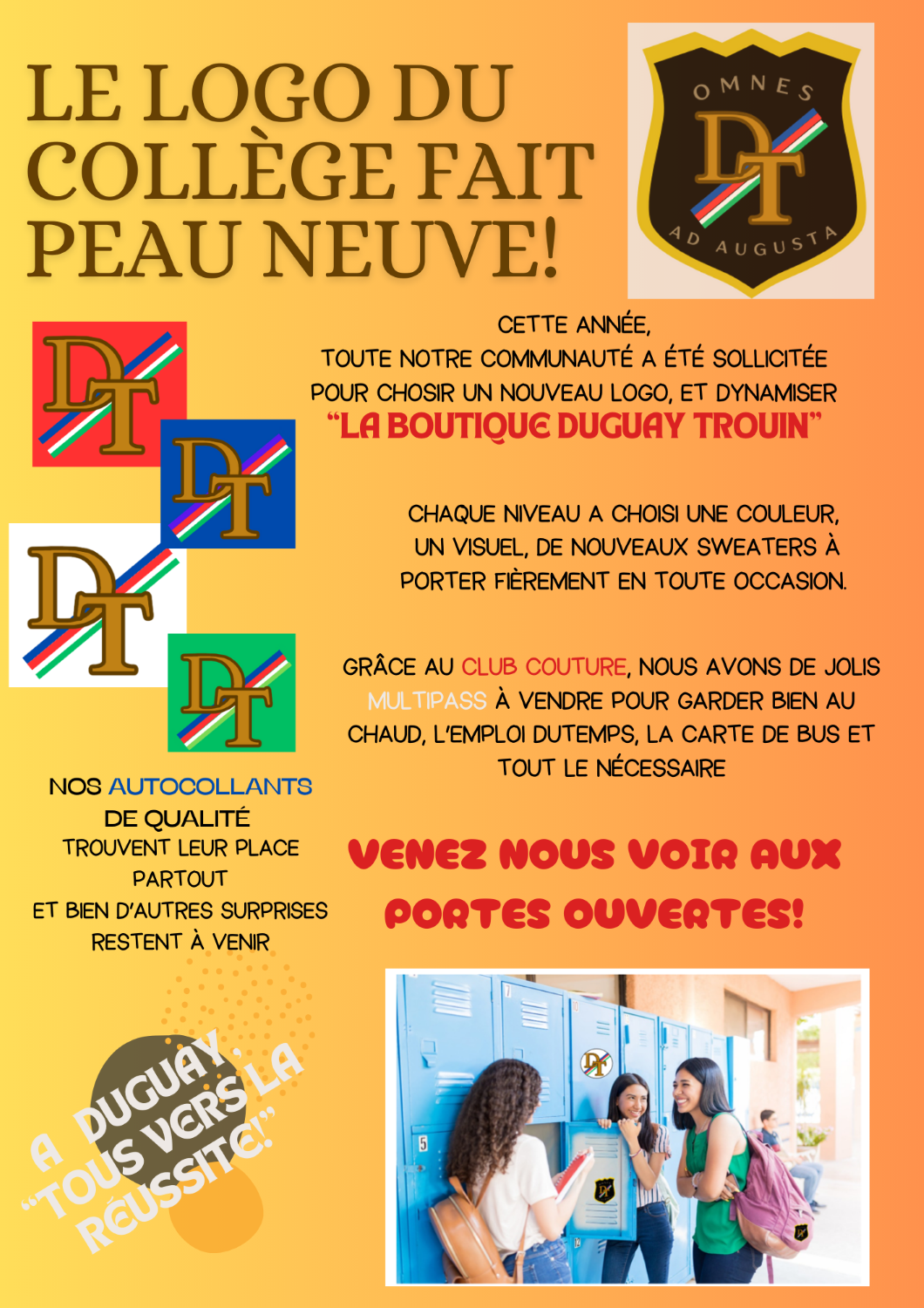 Un logo pour le collège - Collège Duguay Trouin