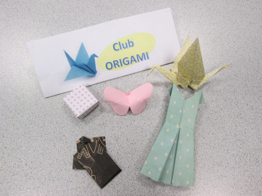 Club origami - Collège Duguay Trouin